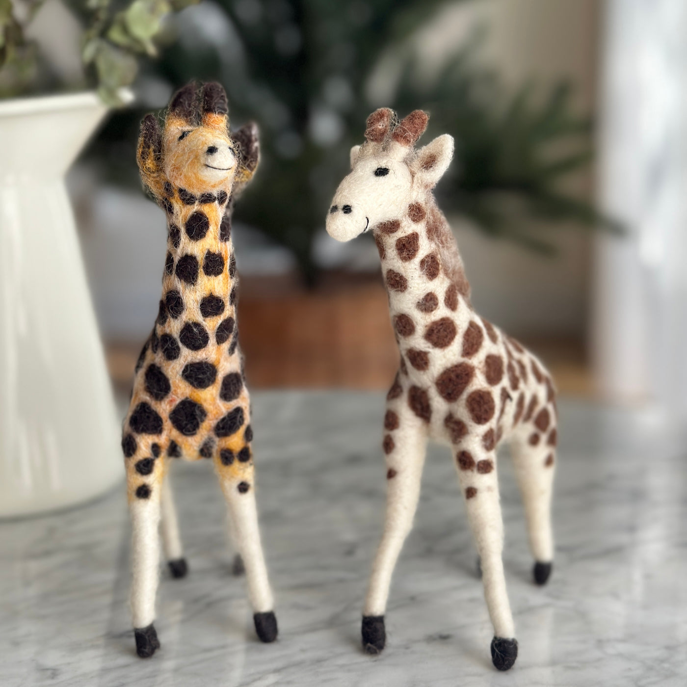 Needle Felted Giraffe | Ganapati Crafts Co.