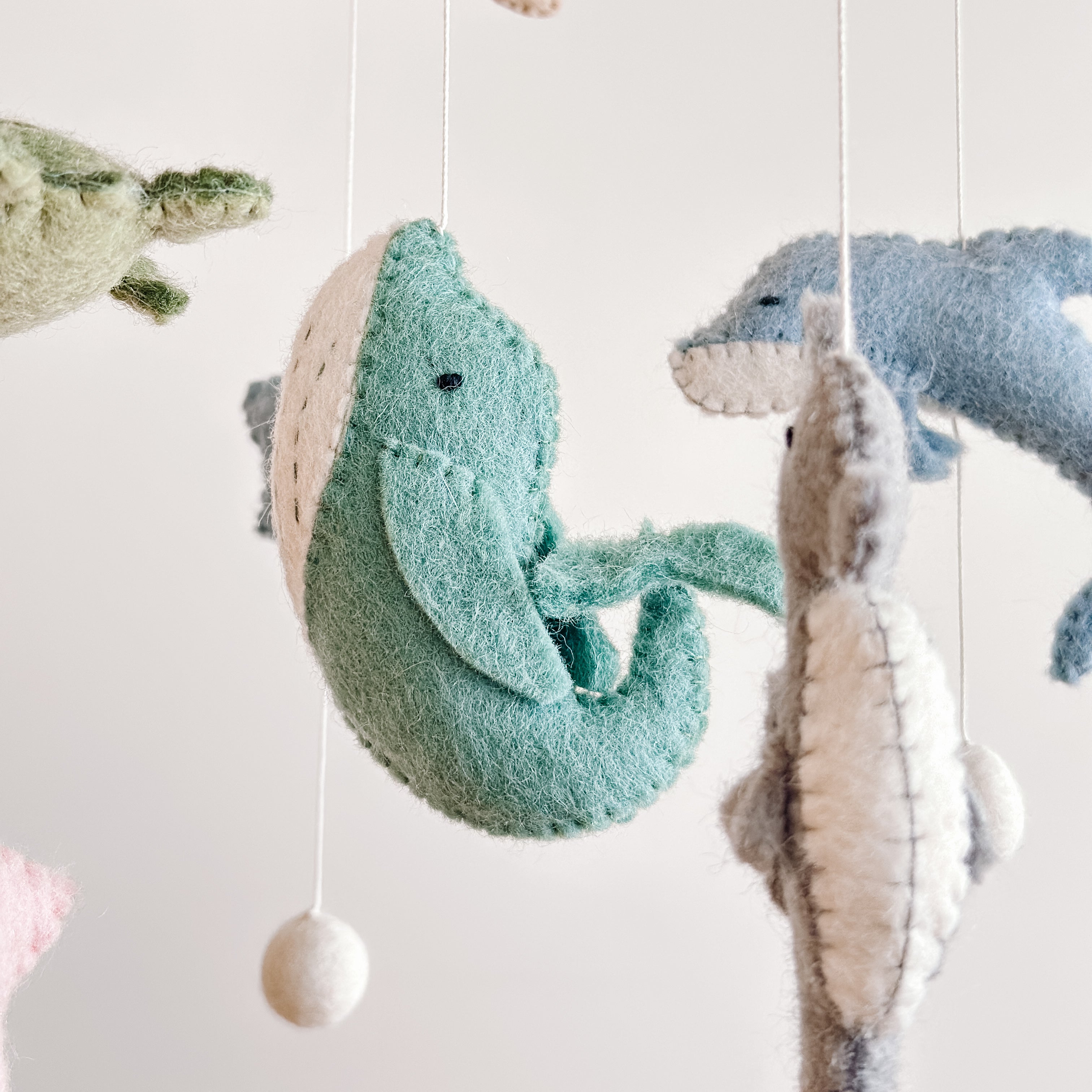 Felt Baby Mobile - Sea Life | Ganapati Crafts Co.