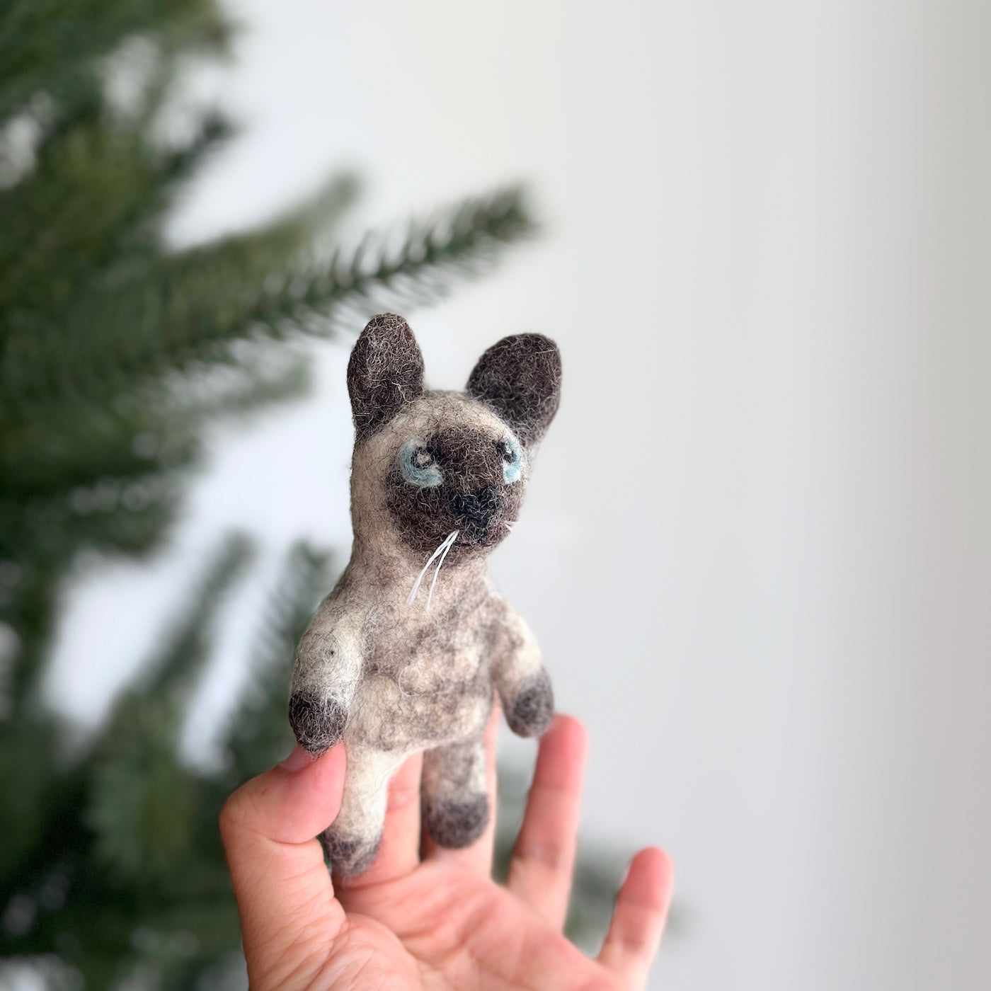 Best Felt Finger Puppet - Siamese Cat | Ganapati Crafts Co.