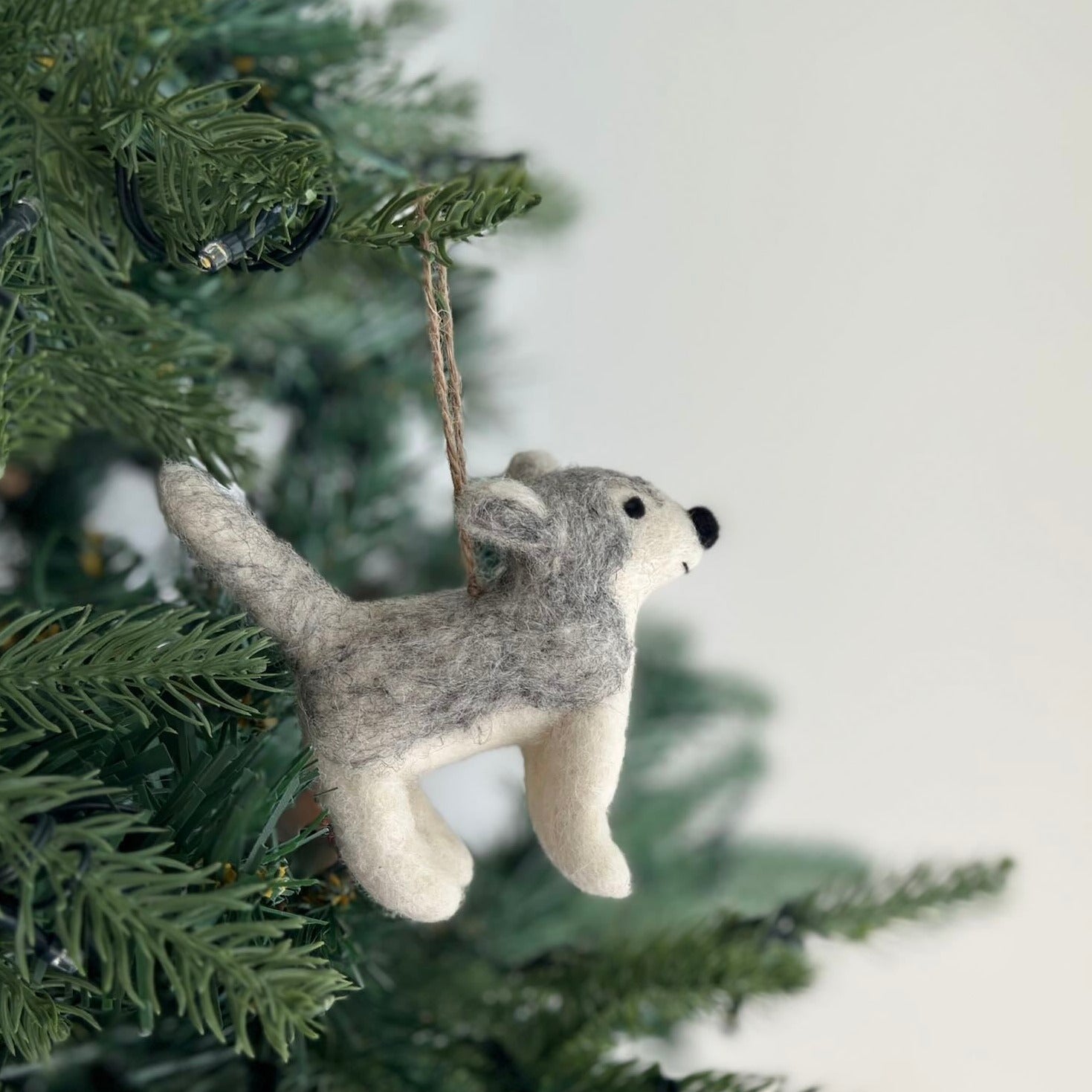Best Felt Ornament - Husky | Ganapati Crafts Co.